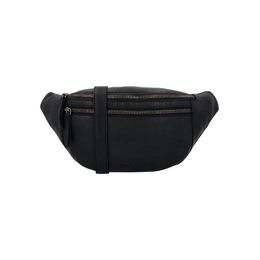 HIDE & STITCHES Leder-Brustbeutel in Schwarz - (B)36 x (H)17 x (T)6 cm - 59% | Damen-koffer-reisegepaeck