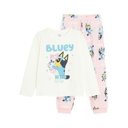COOL CLUB Pyjama in Creme/ Rosa - 47% | Gr&ouml;&szlig;e 104 | Kinder-waesche