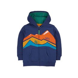 frugi Sweatjacke "Carbis" in Dunkelblau - 51% | Gr&ouml;&szlig;e 104/110 | Kinder-sweatshirts-jacken