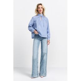 Rich & Royal Rich & Royal Bluse in Hellblau - 57% | Gr&ouml;&szlig;e 38 | Damen-blusen