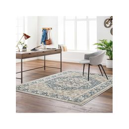 Conceptum Hypnose Kurzflor-Teppich ''Kece-Fr10'' in Beige/ Hellbraun - 75% | Gr&ouml;&szlig;e 80x200 cm |