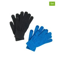 COOL CLUB 2er-Set: Handschuhe in Blau/ Schwarz - 42% | Gr&ouml;&szlig;e 92/110 | Kinderhandschuhe