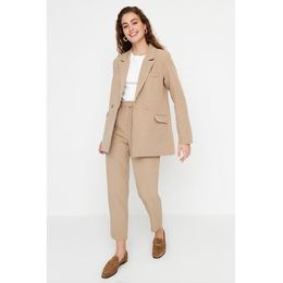 Trendyol 2tlg. Outfit in Beige - 62% | Gr&ouml;&szlig;e 44 | Damenjacken