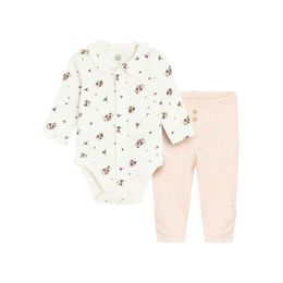COOL CLUB 2tlg. Outfit in Creme/ Rosa - 50% | Gr&ouml;&szlig;e 68 | Baby-bodys