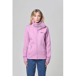 Bench Sweatjacke "Haylo" in Lila - 67% | Gr&ouml;&szlig;e 40 | Damen-sweatshirts-jacken