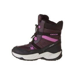 Geox Boots "Sentiero" in Aubergine/ Schwarz - 53% | Gr&ouml;&szlig;e 32 | Kinderstiefel