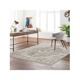Conceptum Hypnose Kurzflor-Teppich ''Kece-Fr08'' in Beige/ Hellbraun - 74% | Gr&ouml;&szlig;e 120x180 cm |
