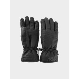 4F Ski-/ Snowboardfingerhandschuhe in Schwarz - 25% | Gr&ouml;&szlig;e M | Damenhandschuhe