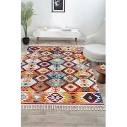 Conceptum Hypnose Kurzflor-Teppich ''Antıque An002'' in Bunt - 75% | Gr&ouml;&szlig;e 120x180 cm |