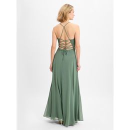 Vera Mont Abendkleid Damen Gr&ouml;&szlig;e 40 schilf Winterkleid