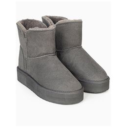 ISLAND BOOT Winterboots "Chloe" in Grau - 81% | Gr&ouml;&szlig;e 36 | Damen-stiefel