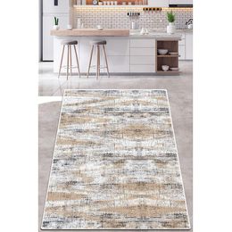 Conceptum Hypnose Kurzflor-Teppich ''Incierto'' in Beige/ Grau - 74% | Gr&ouml;&szlig;e 120x180 cm |