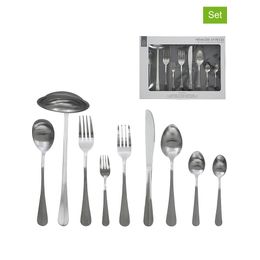 every ware 39tlg. Geb&uuml;rstetes Edelstahl-Besteckset - 60% | Gedeckter-tisch