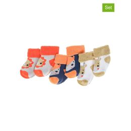 COOL CLUB 3er-Set: Socken in Wei&szlig;/ Dunkelblau/ Orange - 33% | Gr&ouml;&szlig;e 13-15 | Babysocken-strumpfhosen