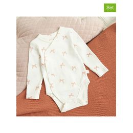 COOL CLUB 2er-Set: Bodys in Rosa/ Wei&szlig; - 41% | Gr&ouml;&szlig;e 62 | Baby-bodys