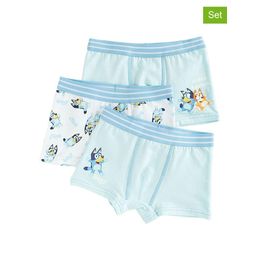 COOL CLUB 3er-Set: Boxershorts in Hellblau/ Wei&szlig; - 41% | Gr&ouml;&szlig;e 110/116 | Baby-waesche