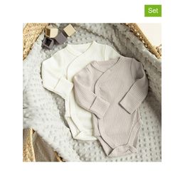 COOL CLUB 2er-Set: Bodys in Beige/ Creme - 41% | Gr&ouml;&szlig;e 74 | Baby-bodys
