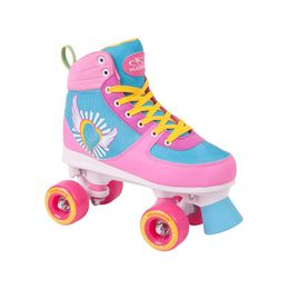 Hudora Rollschuhe "Skate Wonders" in Hellblau/ Rosa - ab 4 Jahren - 48% | Gr&ouml;&szlig;e 35/36 | Kaufladen-spielkueche