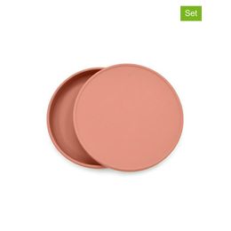 Magni Teller mit Deckel in Pink - &Oslash;18 cm - 59% |