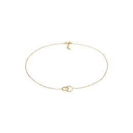 Elli Halskette Choker, Geo, Kreis Damen Gr&ouml;&szlig;e 36 gold