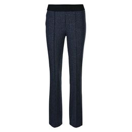 Madeleine Mode MADELEINE Hose Damen Gr&ouml;&szlig;e 22 marine / hellblau