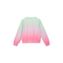s.Oliver Sweatshirt M&auml;dchen Gr&ouml;&szlig;e 134 mint / flieder / pitaya