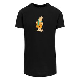 F4NT4STIC Shirt 'Familie Feuerstein Fred Flintstone Kick' male Black size 5XL