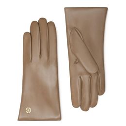 Isabel Bernard Full Finger Gloves female Brown size 7.5