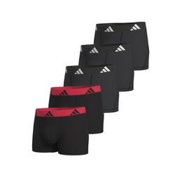 adidas Sportswear Boxershorts 'Active Flex' Herren Gr&ouml;&szlig;e S anthrazit / rot / schwarz / wei&szlig;
