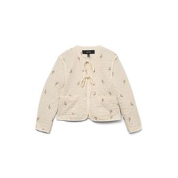 V&eacute;ro Moda VERO MODA Jacke 'VMEvelyn' Damen Gr&ouml;&szlig;e L hellbeige / braun