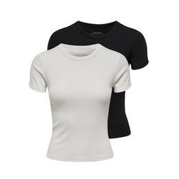 Only Shirt 'Easy' female Black, White size M