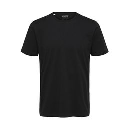 Selected T-Shirt 'Aspen' Herren Gr&ouml;&szlig;e M schwarz