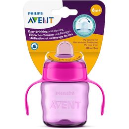 Philips Avent Trinklernbecher &raquo;SCF551&laquo; Schnabelbecher mit weichem Trinkschnabel, ab 6. M. pink Polypropylen, Silikon Kompatibel mit dem Philips Avent 