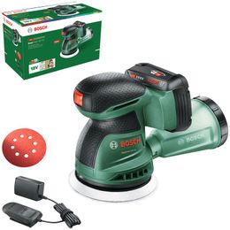 Bosch Home and Garden Akku-Exzenterschleifer &raquo;&raquo;EasyOrbit 18V-10&laquo;&laquo; Inkl. 1x Akku PBA 18V 2,0Ah und Ladeger&auml;t transparent