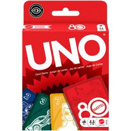 Mattel games Spiel &raquo;Mattel 80th Anniversairy UNO Ruby Red&laquo; bunt Spiel