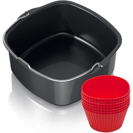 Philips Backeinsatz &raquo;HD9925/01&laquo; inkl. Muffincups schwarz Backeinsatz