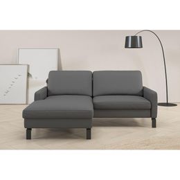 Home Affaire Ecksofa &raquo;Lecce, L-Form, Federkernpolsterung, Breite 194 cm&laquo; inkl. saugroboterfreundliche H&ouml;he & schmale Armlehnen 100% Leder