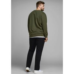 Jack & Jones PlusSize Jack & Jones Plussize Herren Jack & Jones PlusSize Slim-fit-Jeans &raquo;Tim&laquo; Bis Jeans Weite 48 schwarz 42, L&auml;nge 32