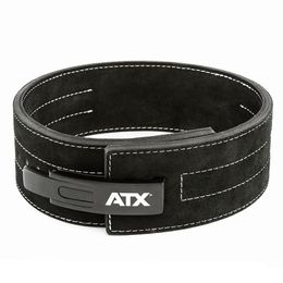ATX Power Belt Clip - Veloursleder - schwarz - Gr&ouml;&szlig;e XXL