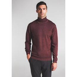 Eterna Strickpullover weinrot 3XL 3XL 100% Wolle (Merino)