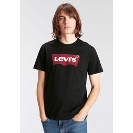 Levi's Levi's Damen T-Shirt &raquo;Batwing Logo Tee&laquo; mit Logo-Front-Print schwarz L