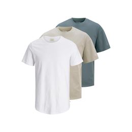 Jack & Jones Jack & Jones Damen Kurzarmshirt &raquo;JJHUGO LOOSE TEE SS CREW NECK 3PK MP&laquo; Baumwolle, loose fit M