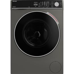 Sharp Waschmaschine High Class &raquo;ES-WNFL014CADA-DE&laquo; 10 kg 1400 U/min 10kg / +WIFI / A-20% / Fulltouch/Steam/Espr.Grey grau Steuerung &uuml;ber benutzerfreundliche