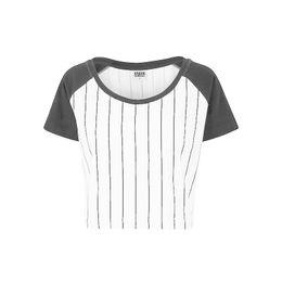 Urban Classics Damen Urban Classics T-Shirt &raquo; Damen Ladies Cropped Baseball Tee&laquo; 1 Stk. XS