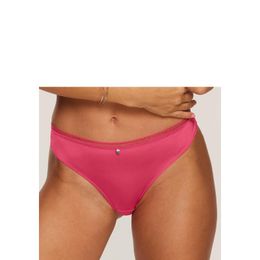 s.Oliver Damen s.Oliver String &raquo;Pauline&laquo; mit feiner Spitze und weichem Microtouch-Material orange 32/34