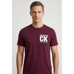 Calvin Klein Herren T-Shirt Regular fit, mit Rundhalsausschnitt XL