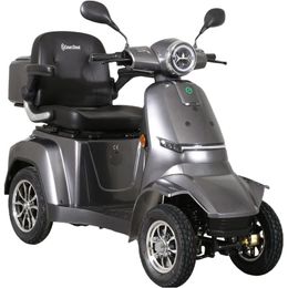 GreenStreet Elektromobil &raquo;E-Mover Deluxe&laquo; 1.000 W 20 km/h mit 60V/26Ah Li-Ion-Akku, inkl. Topcase grau StVZO-Zulassung