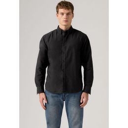Levi's Levi's Damen Langarmhemd &raquo;AUTHENTIC BUTTON DOWN&laquo; mit Ton-in-Ton Logostickerei auf der Brust XXL, N-Gr