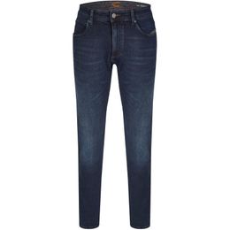 Camel Active Herren Camel Active 5-Pocket-Jeans &raquo;MADISON&laquo; leichter Used-Look blau 33, L&auml;nge 32