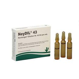 Neydil Nr.43 Revitorgan Dil.D 4 pro Ampullen vet. 5X2 ml